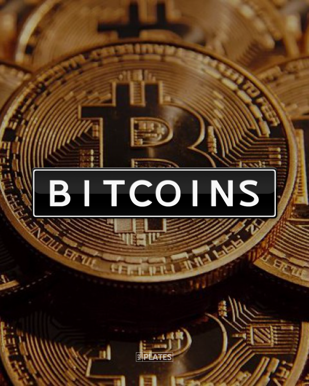 BITCOINS Number Plates For Sale, WA - MrPlates