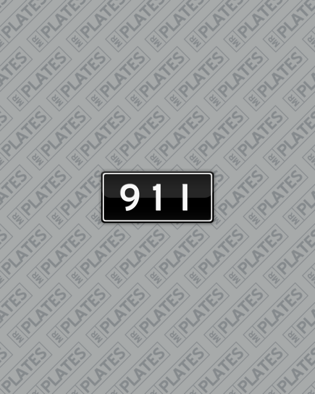 91I (911) Number Plates For Sale, VIC - MrPlates