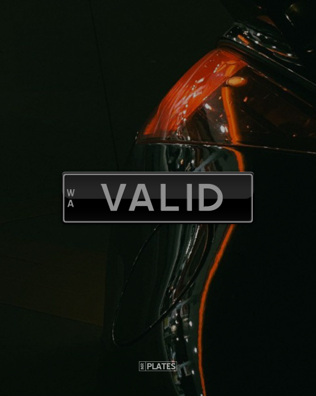 VALID Number Plates For Sale, WA - MrPlates