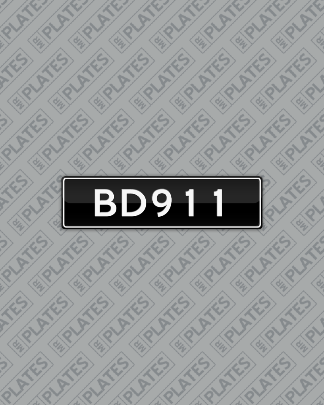 BD911 Number Plates For Sale, NSW - MrPlates