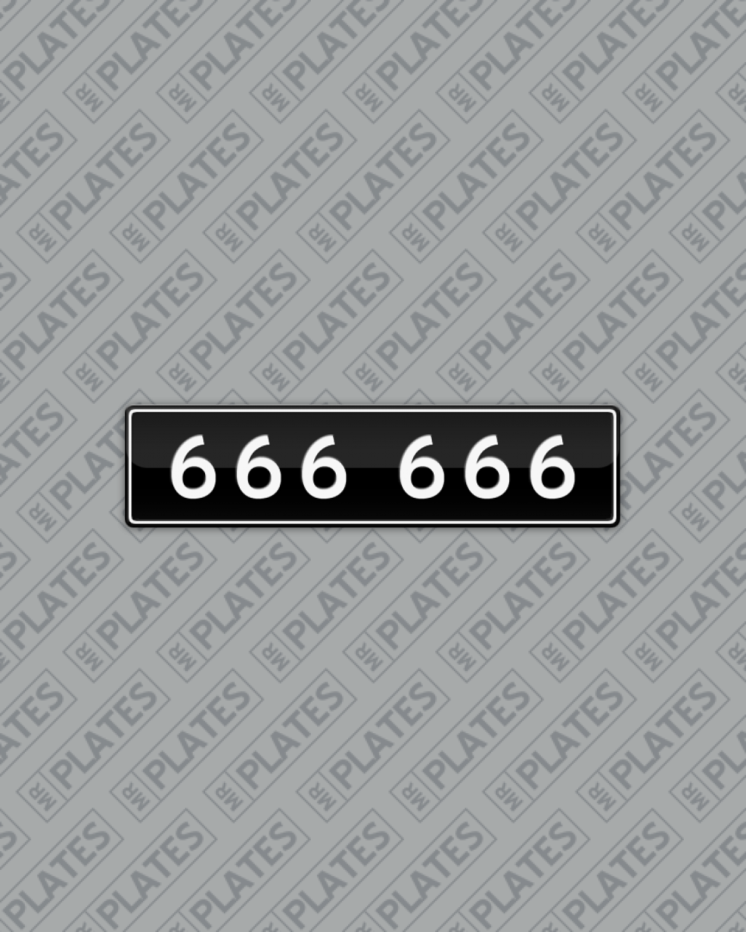666 666 Number Plates For Sale, SA - MrPlates