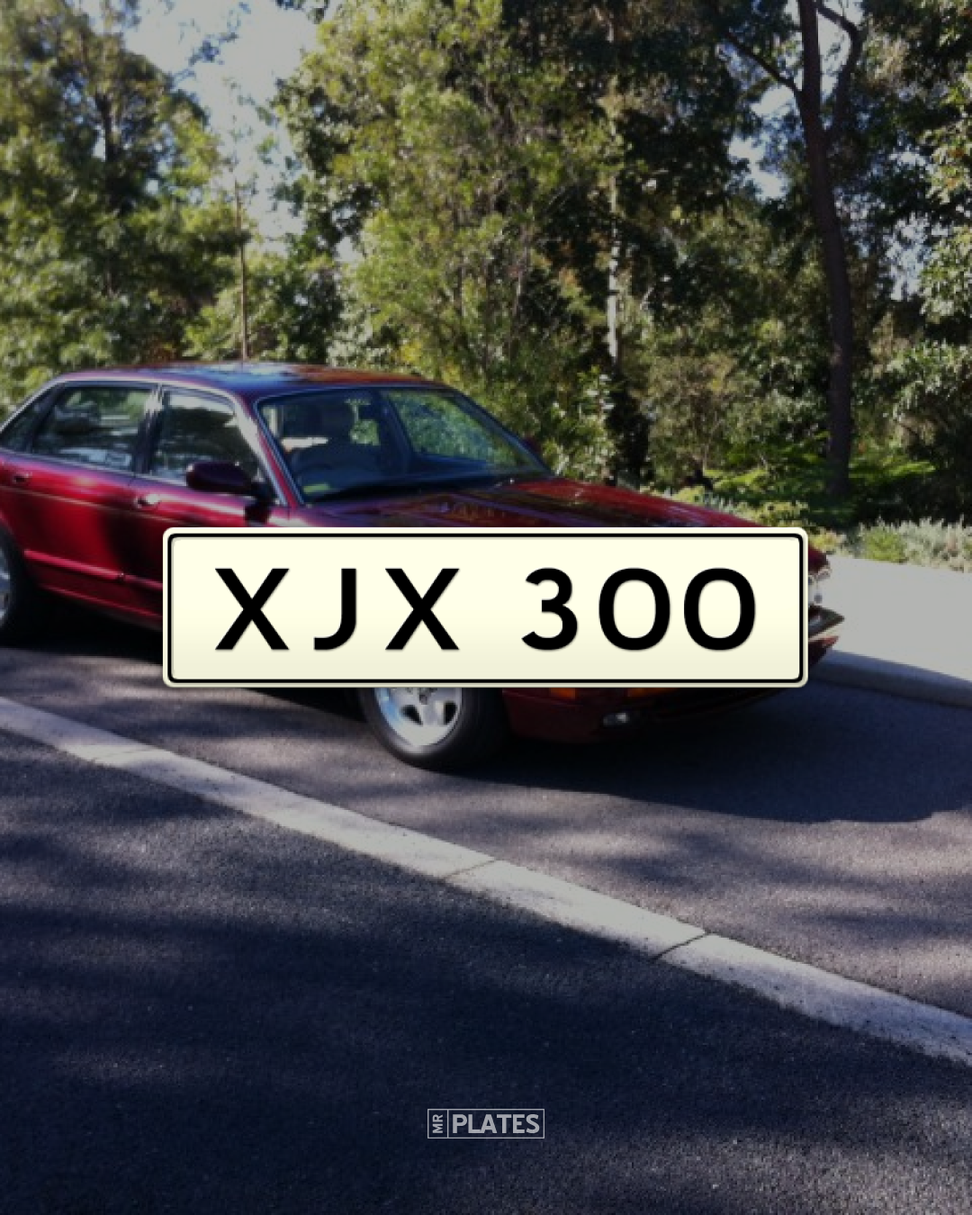 XJX 300 (Jaguar XJ) Number Plates For Sale, WA - MrPlates