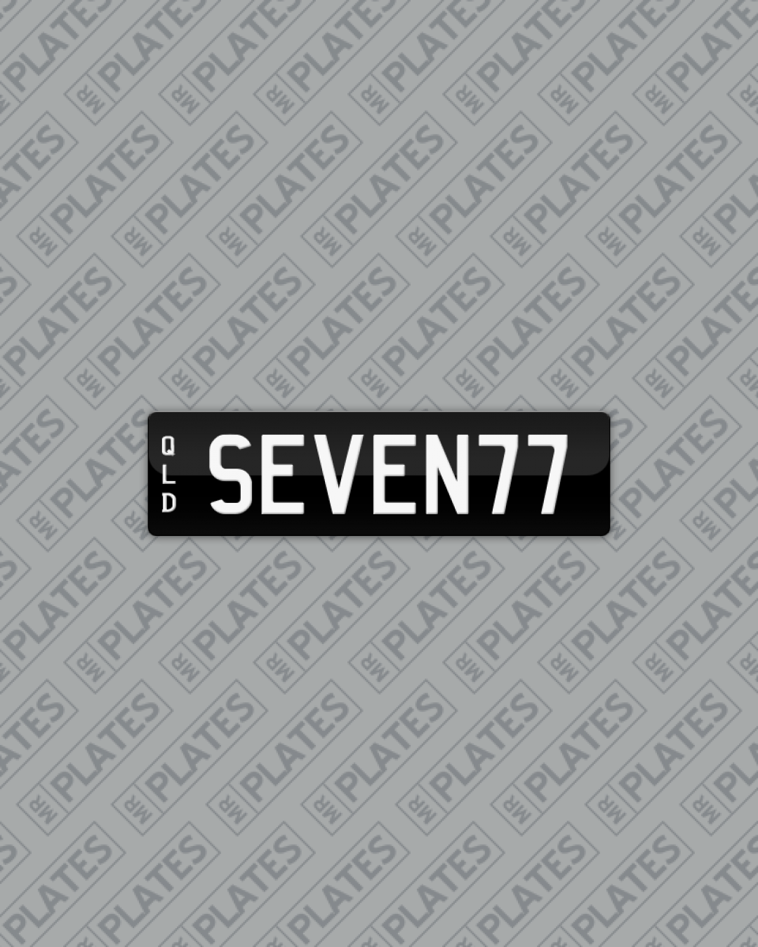 SEVEN77 (777) Number Plates For Sale, QLD - MrPlates