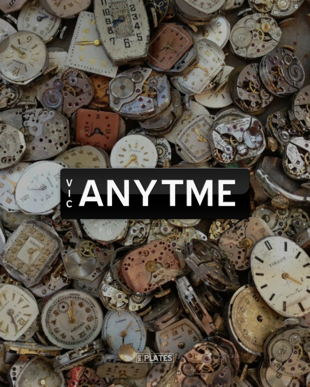 ANYTME (Anytime) Number Plates For Sale, VIC - MrPlates