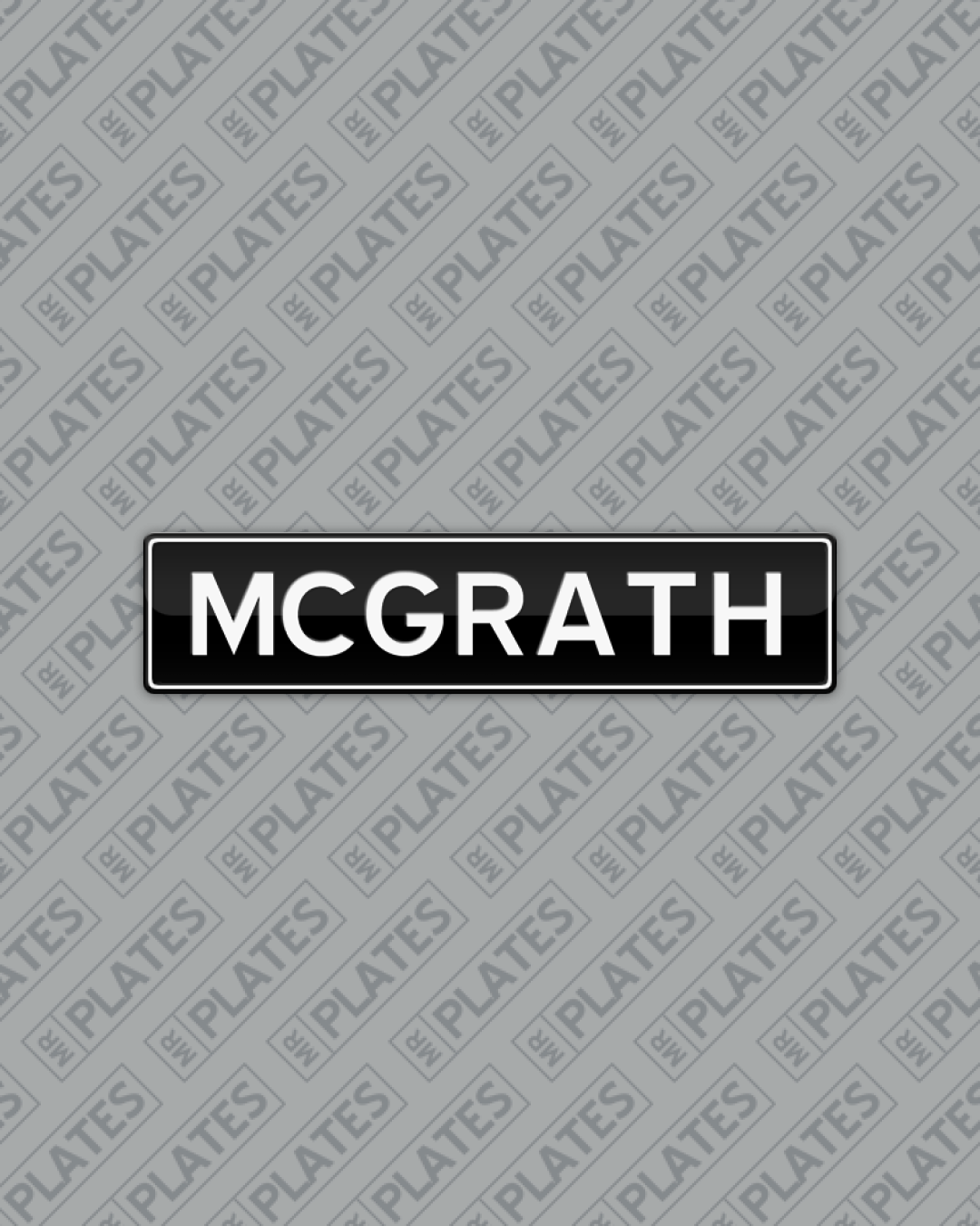 MCGRATH Number Plates For Sale, QLD - MrPlates
