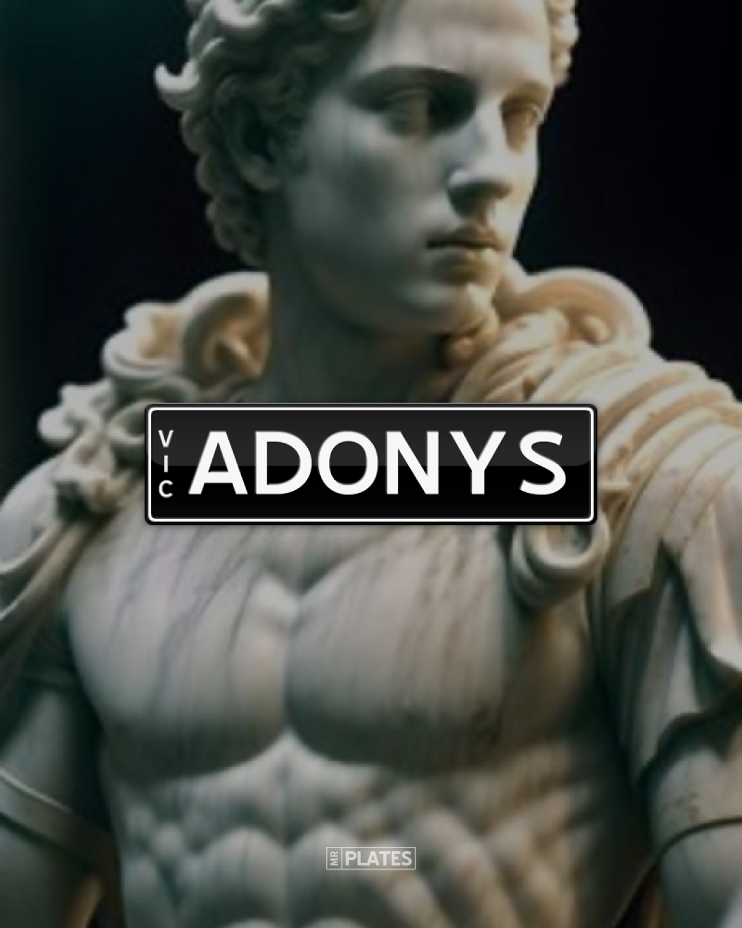ADONYS (Adonys The God Of Beauty And Desire.) Number Plates For Sale ...