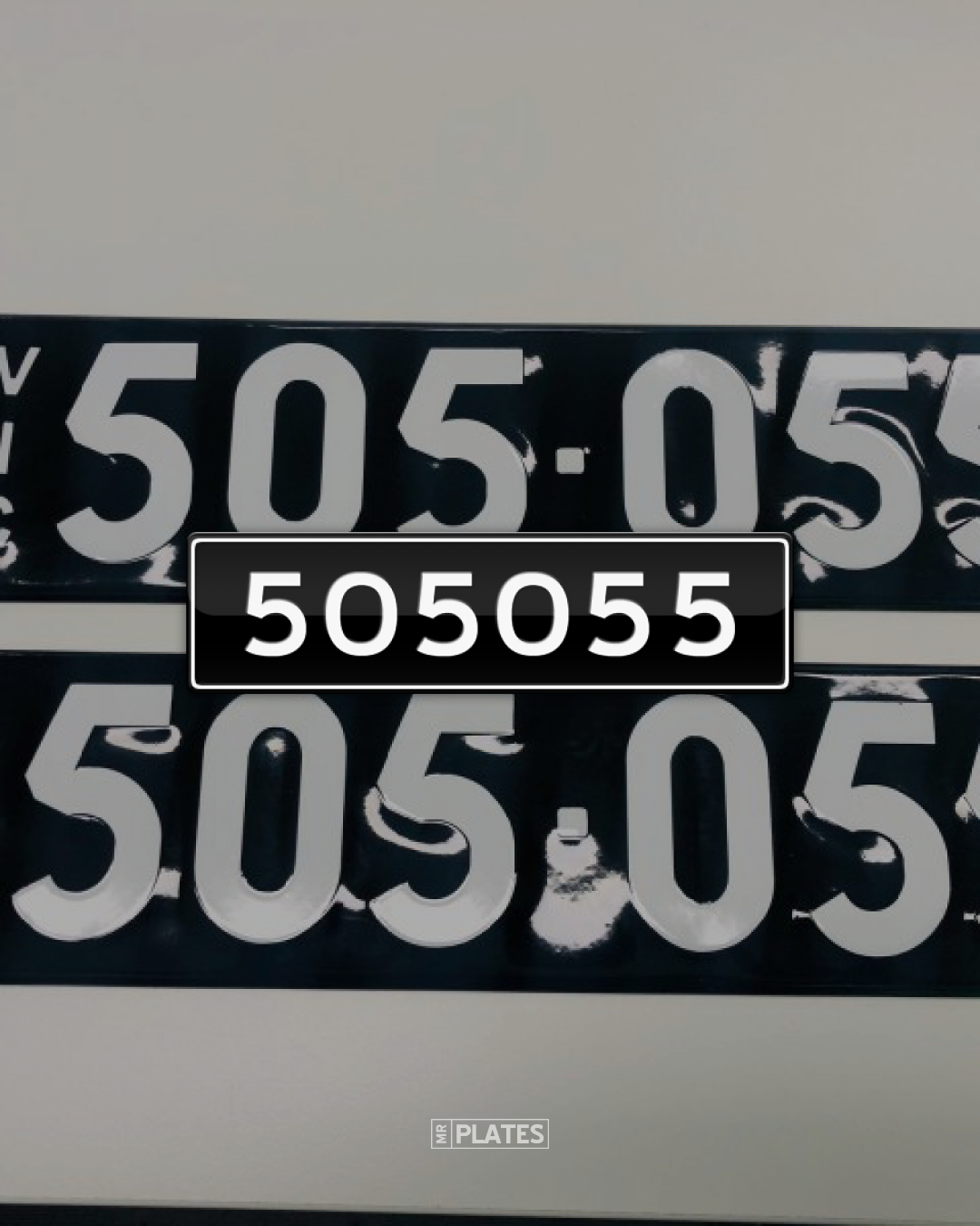 505055 (505.055) Number Plates For Sale, VIC - MrPlates