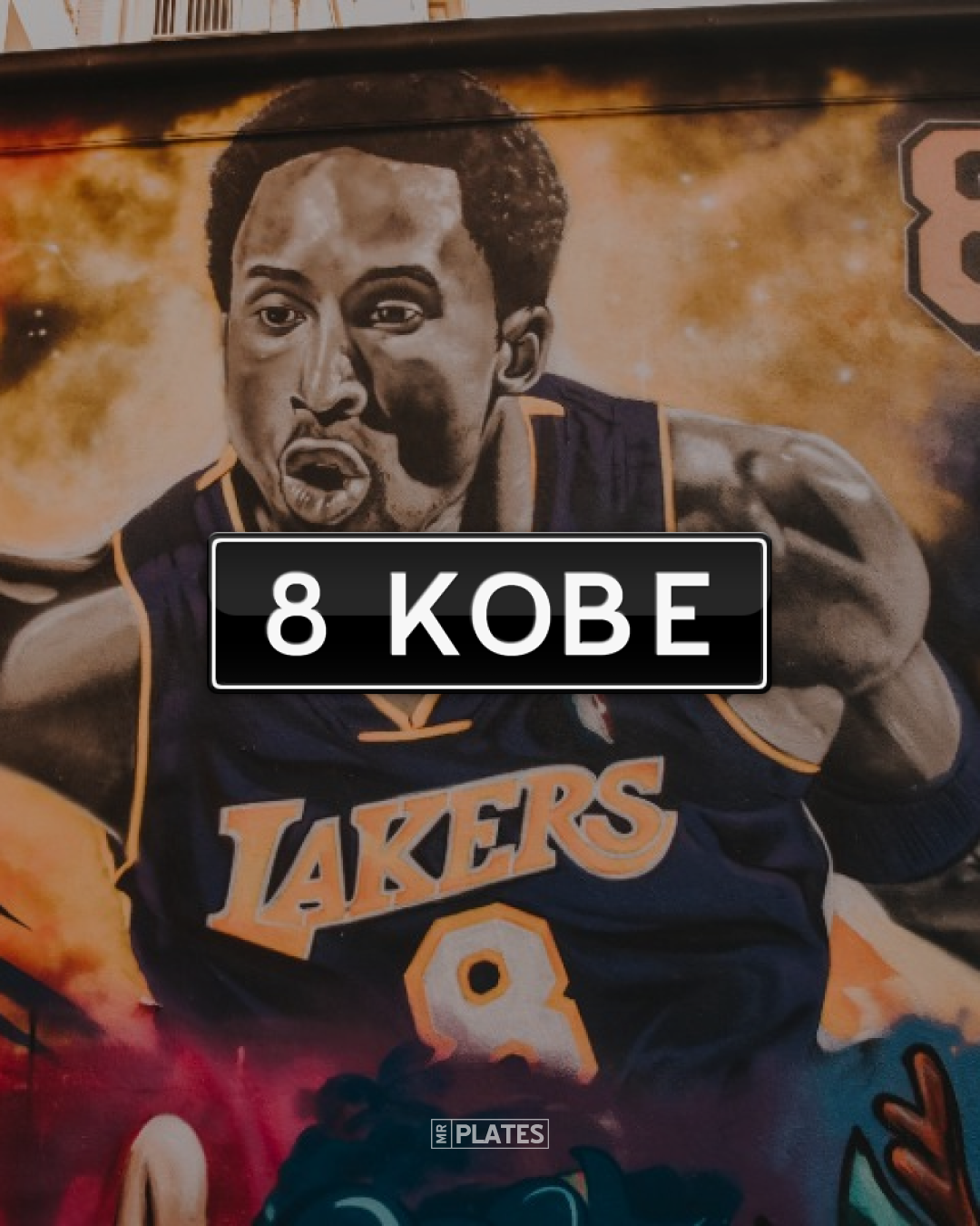 8 KOBE (8∙Kobe) Number Plates For Sale, VIC - MrPlates