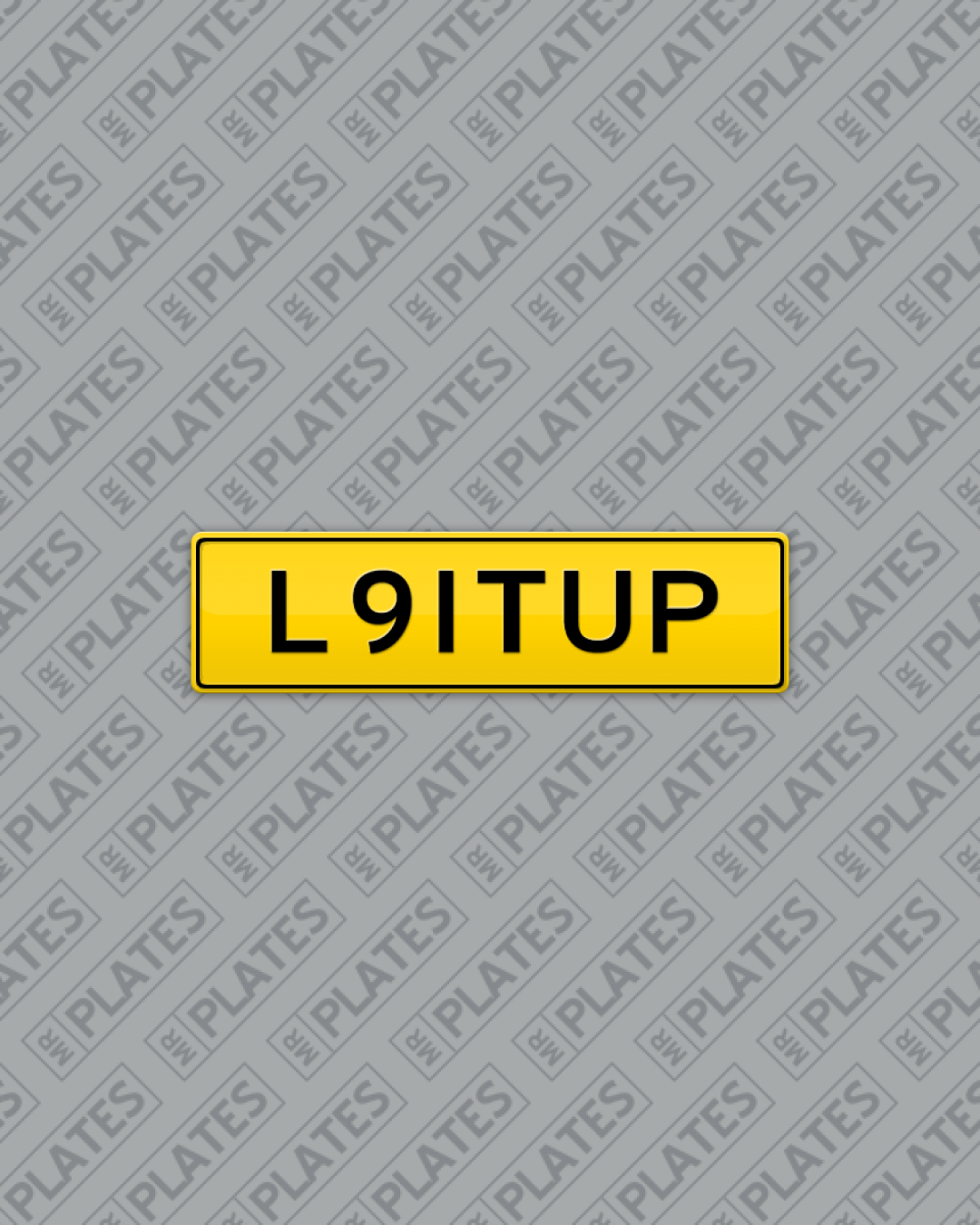 L9ITUP (Line It Up) Number Plates For Sale, NSW - MrPlates