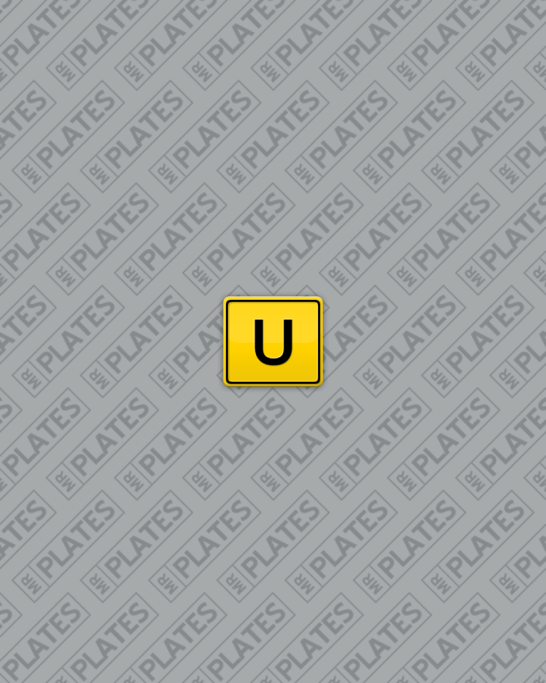 U Number Plates For Sale, NSW - MrPlates