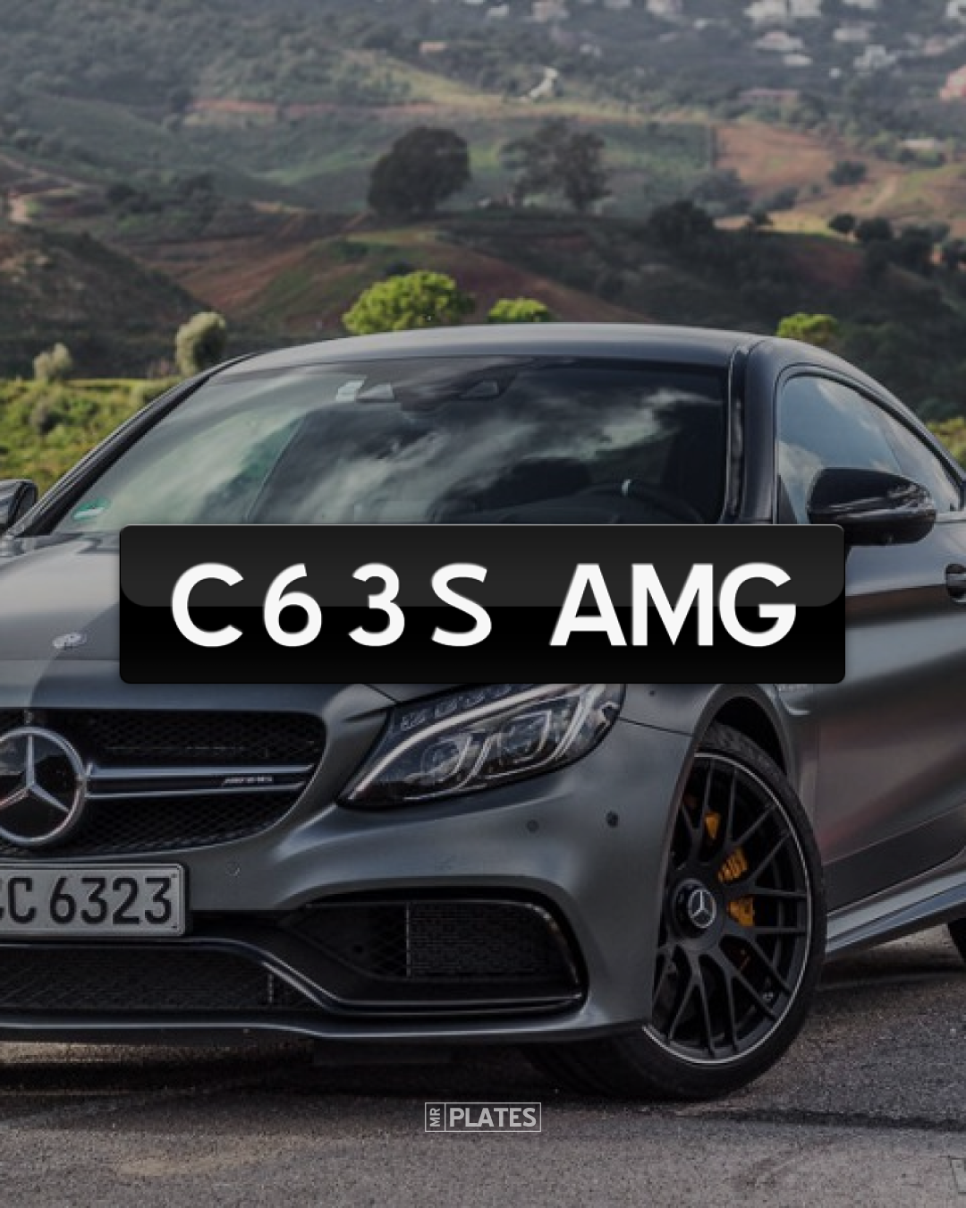 C63S AMG Number Plates For Sale, QLD - MrPlates