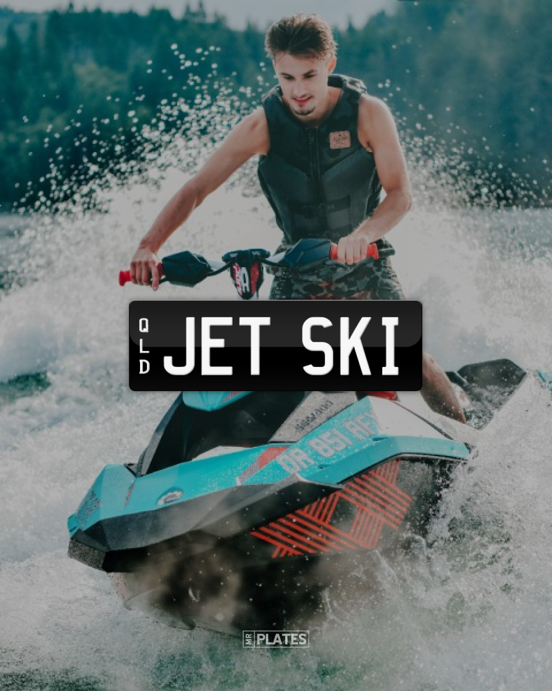 JET SKI Number Plates For Sale, QLD - MrPlates