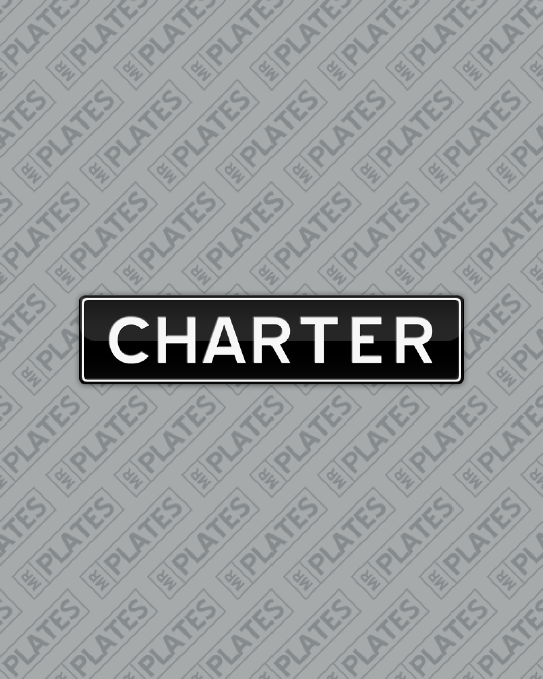 CHARTER Number Plates For Sale, QLD - MrPlates