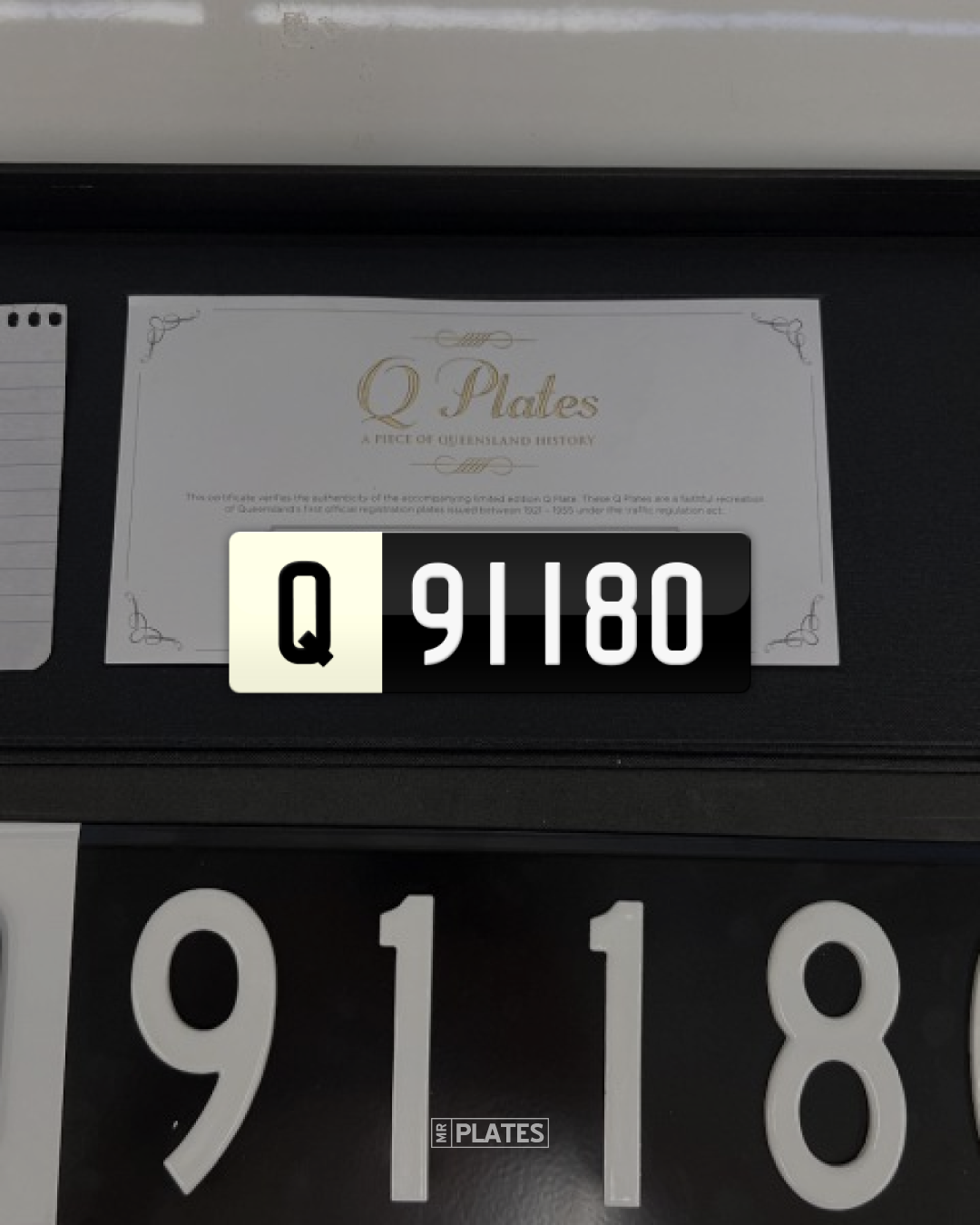 Q91180 Number Plates For Sale, QLD - MrPlates