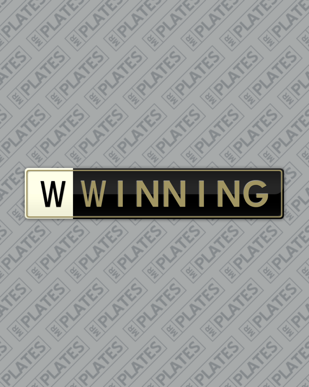 WWINNING (WINNING) Number Plates For Sale, WA - MrPlates