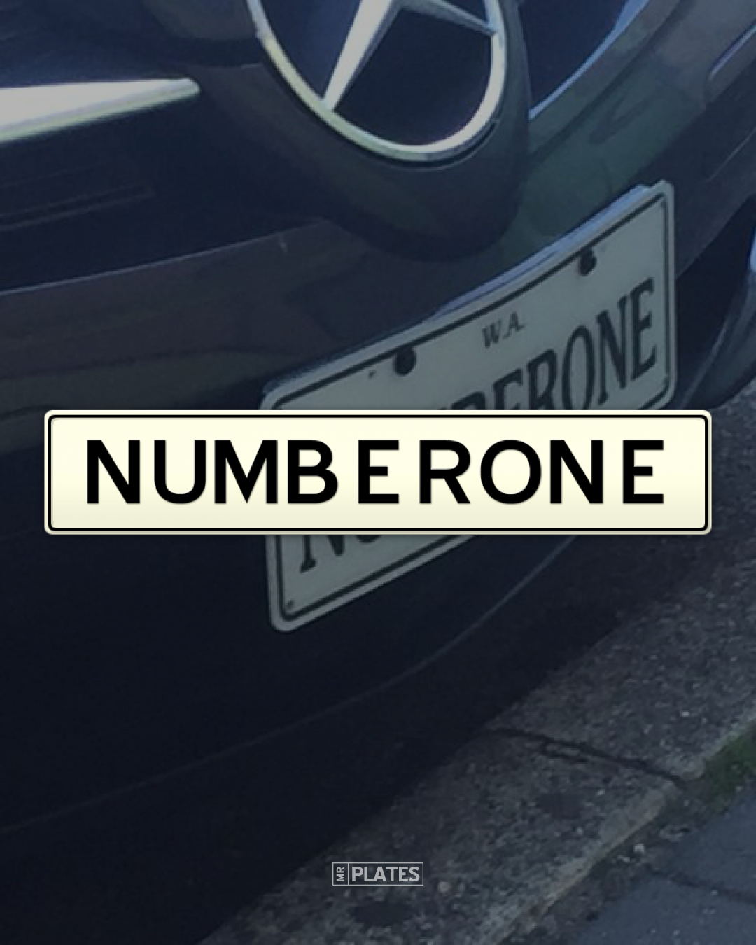NUMBERONE (Number One) Number Plates For Sale, WA - MrPlates