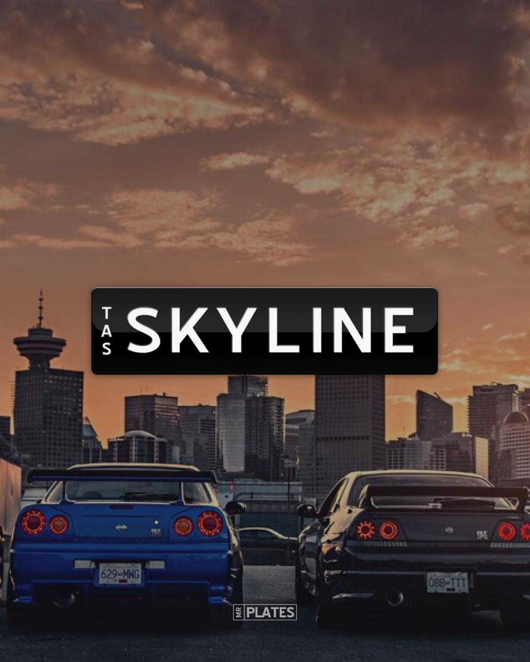 SKYLINE (Nissan Skyline) Number Plates For Sale, TAS - MrPlates