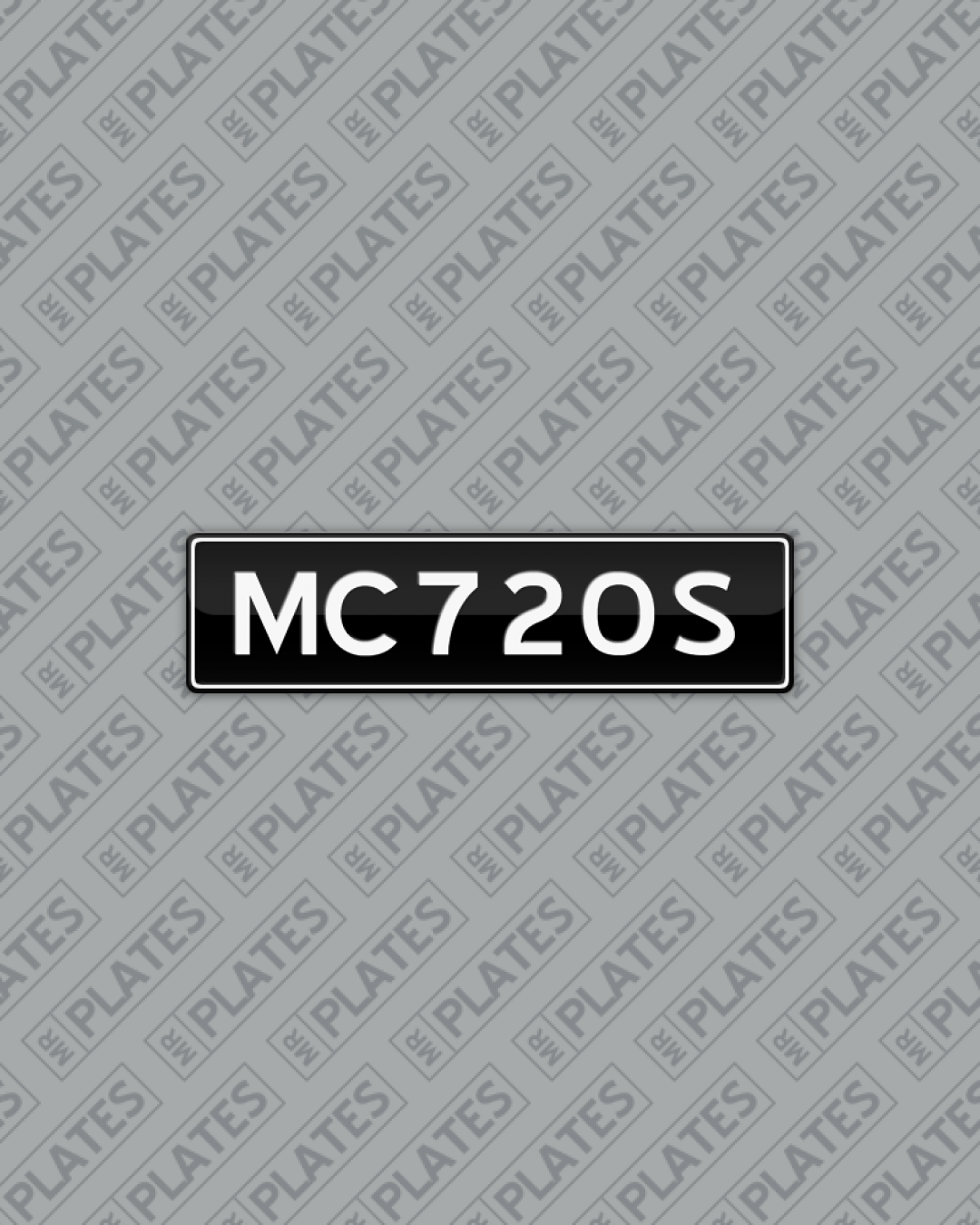 MC720S (McLaren 720S) Number Plates For Sale, QLD - MrPlates