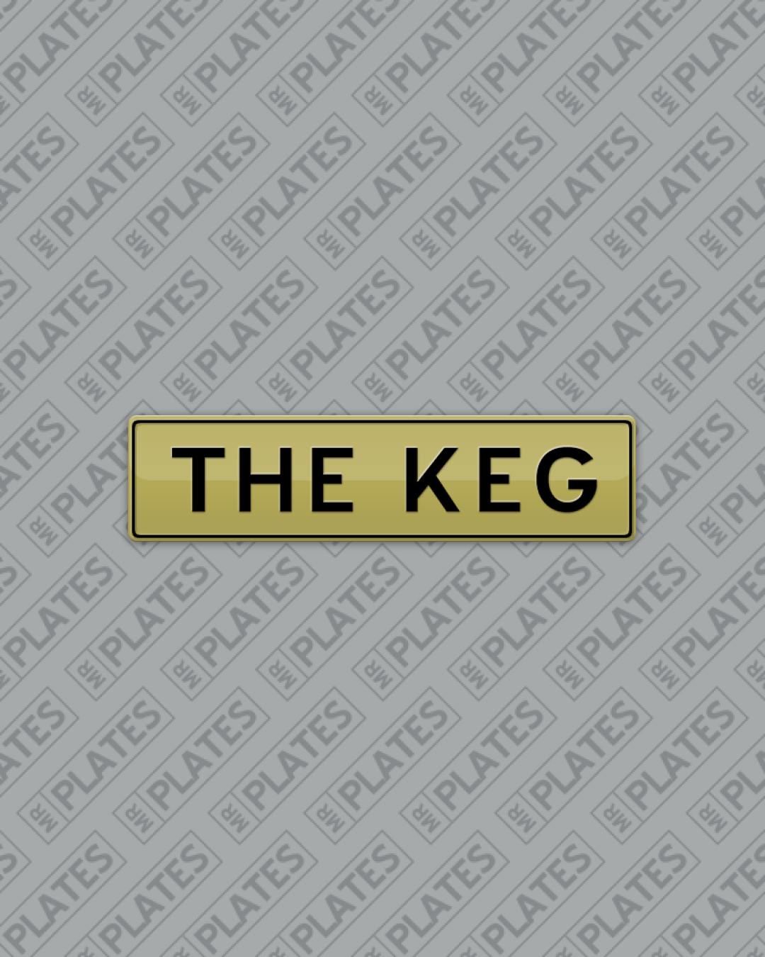THE KEG Number Plates For Sale, NSW - MrPlates