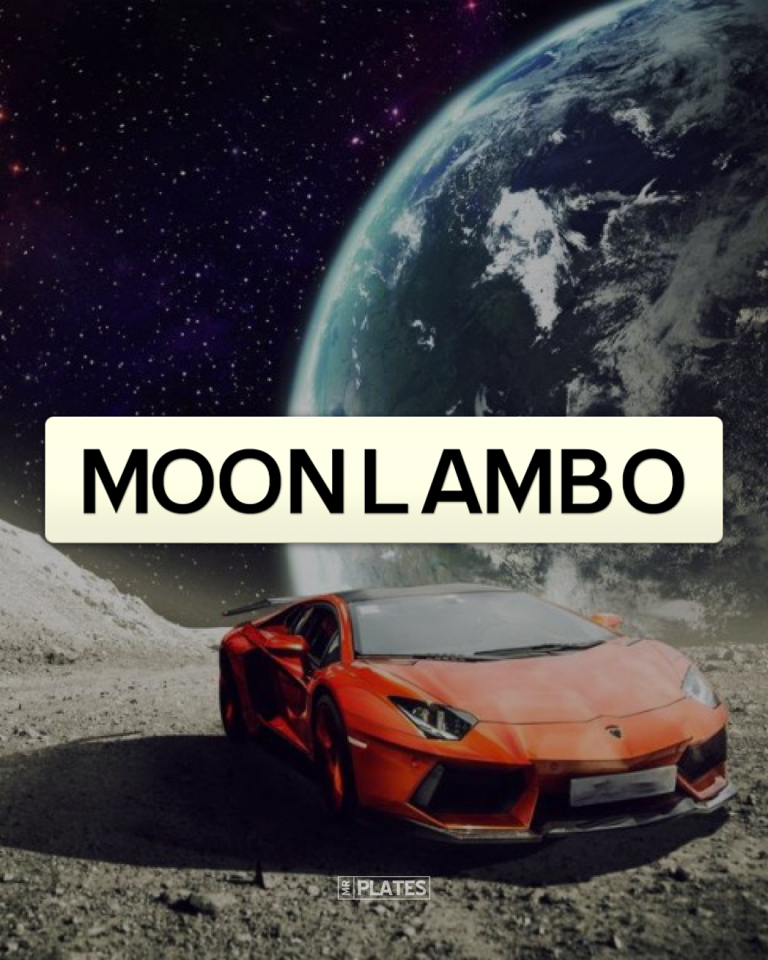 MOONLAMBO (Moon Lambo) Number Plates For Sale, WA - MrPlates