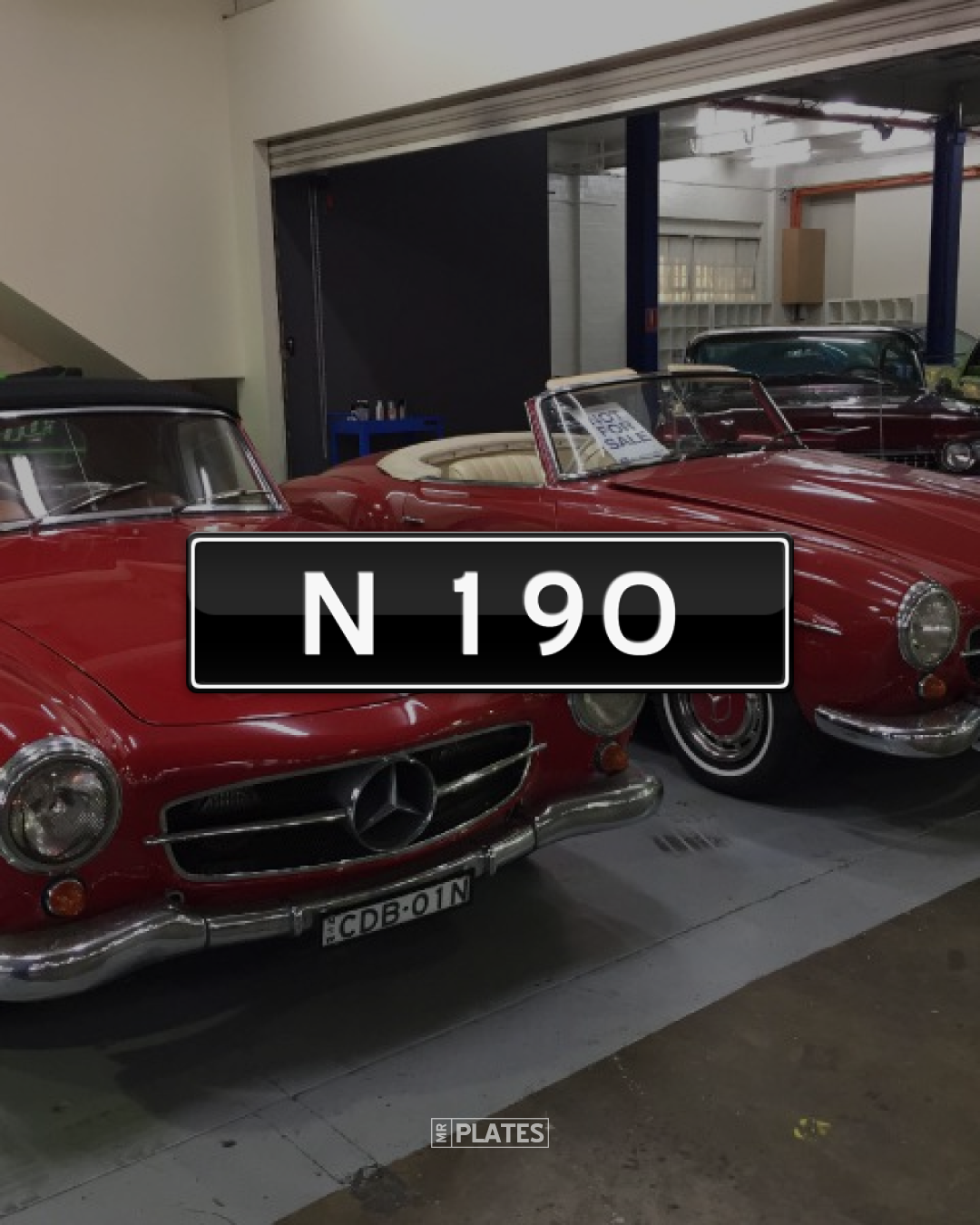 N 190 Number Plates For Sale, NSW - MrPlates