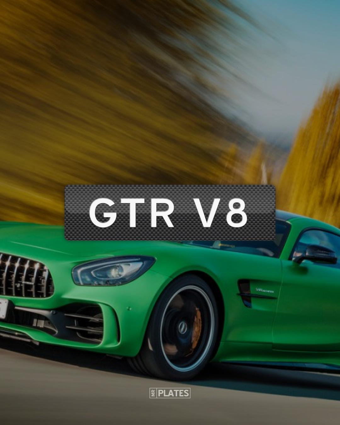 GTR V8 (MERCEDES AMG GTR V8) Number Plates For Sale, QLD - MrPlates