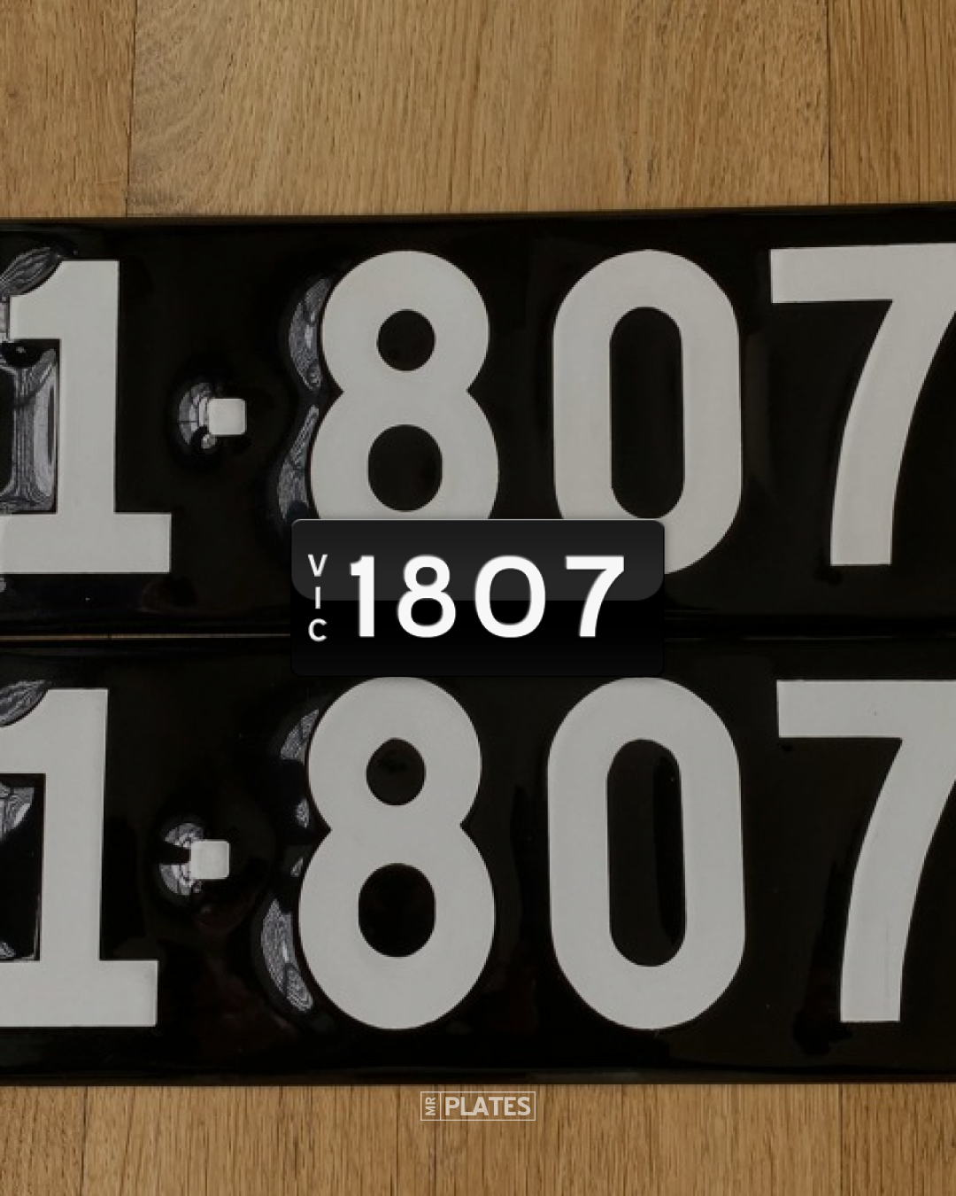 1807 VIC 1807 Heritage Plate Number Plates For Sale VIC MrPlates 1807 VIC 1807 Heritage Plate Number Plates For Sale VIC MrPlates