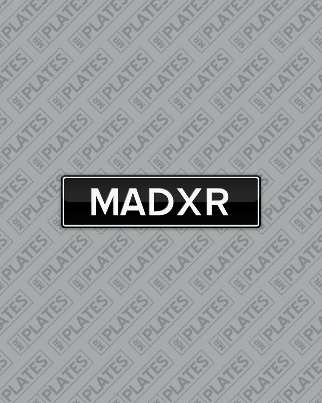 MADXR (MAD XR) Number Plates For Sale, VIC - MrPlates