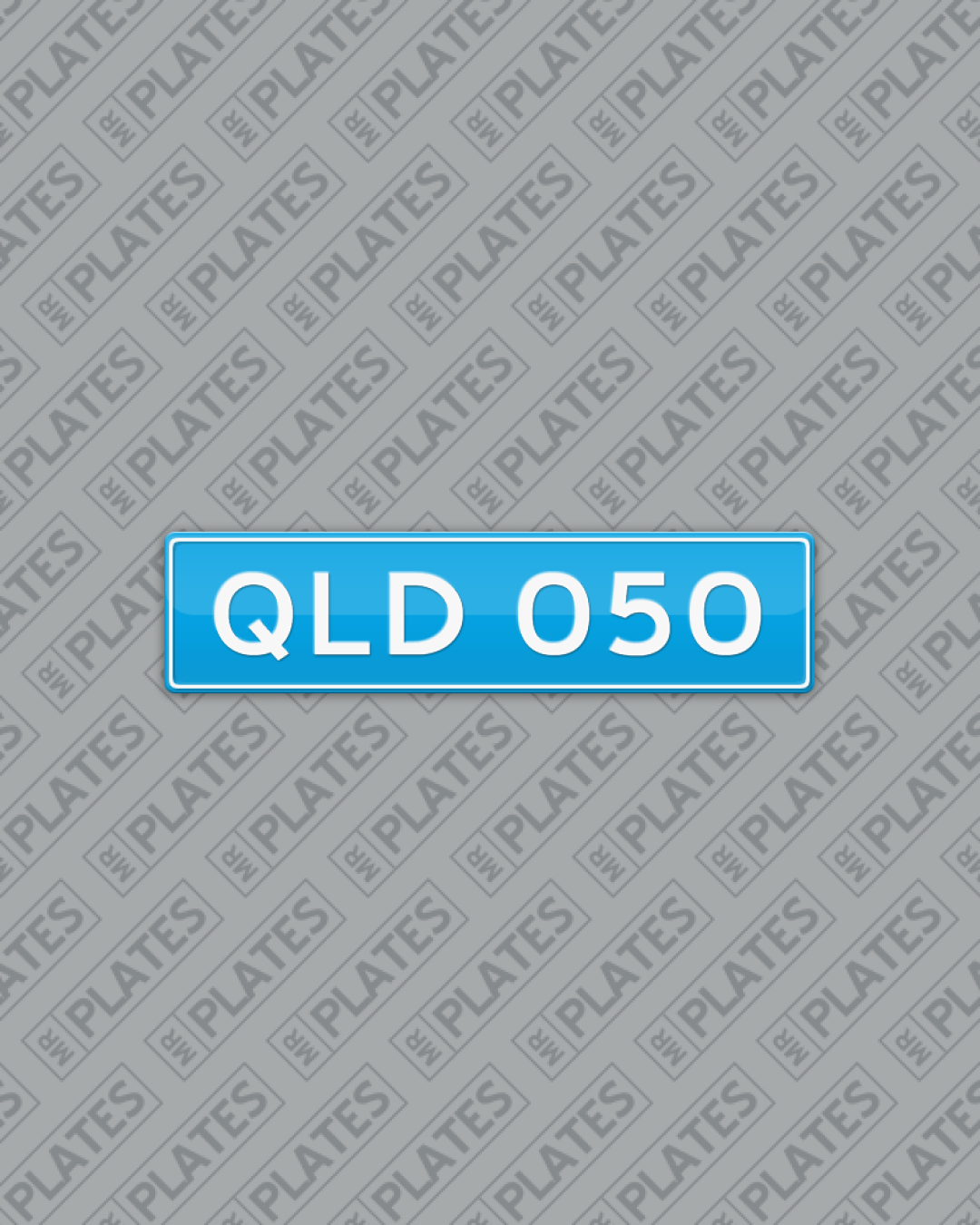 QLD 050 Number Plates For Sale, QLD - MrPlates