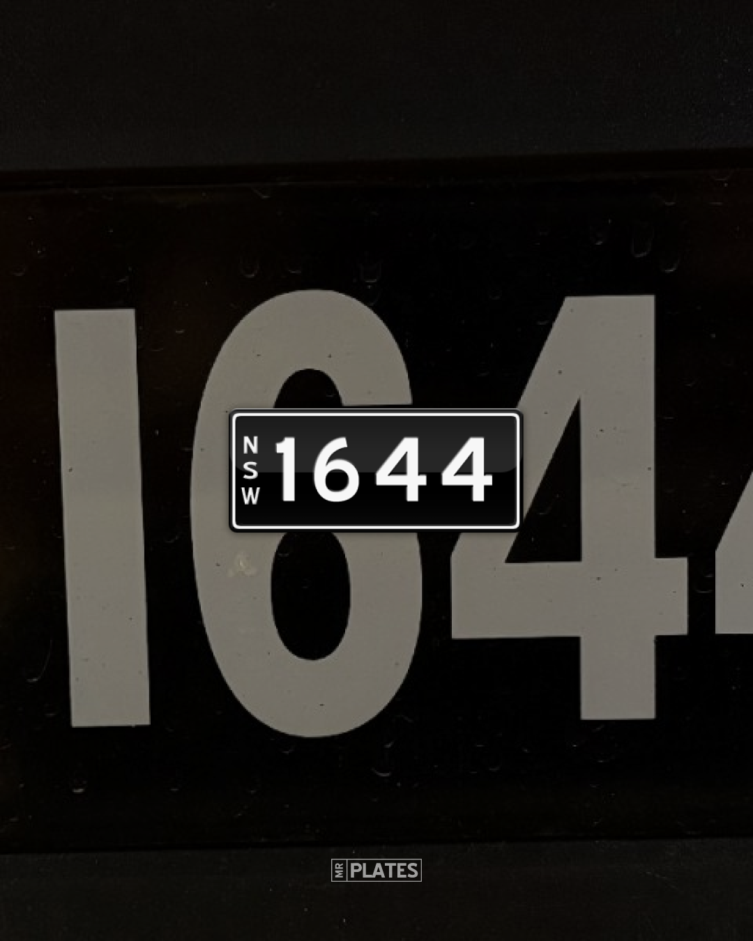 1644 Number Plates For Sale, NSW - MrPlates