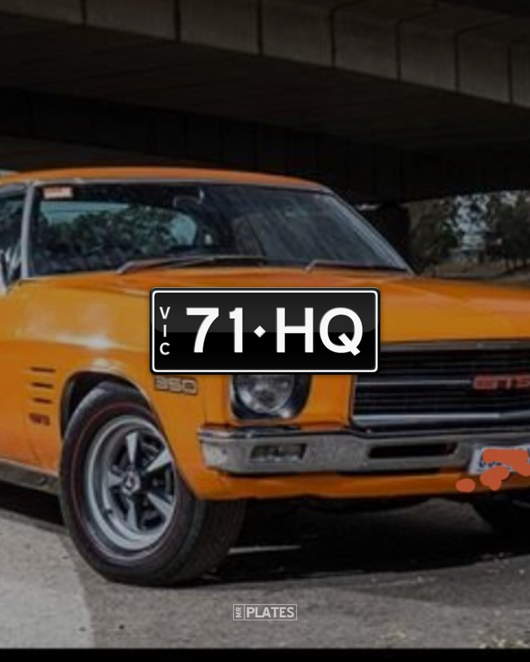 71.HQ Number Plates For Sale, VIC - MrPlates