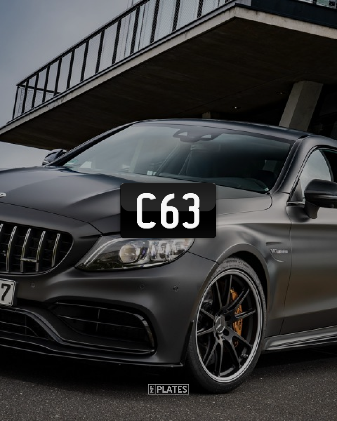 C63 (Mercedes-Benz C63 AMG) Number Plates For Sale, QLD - MrPlates