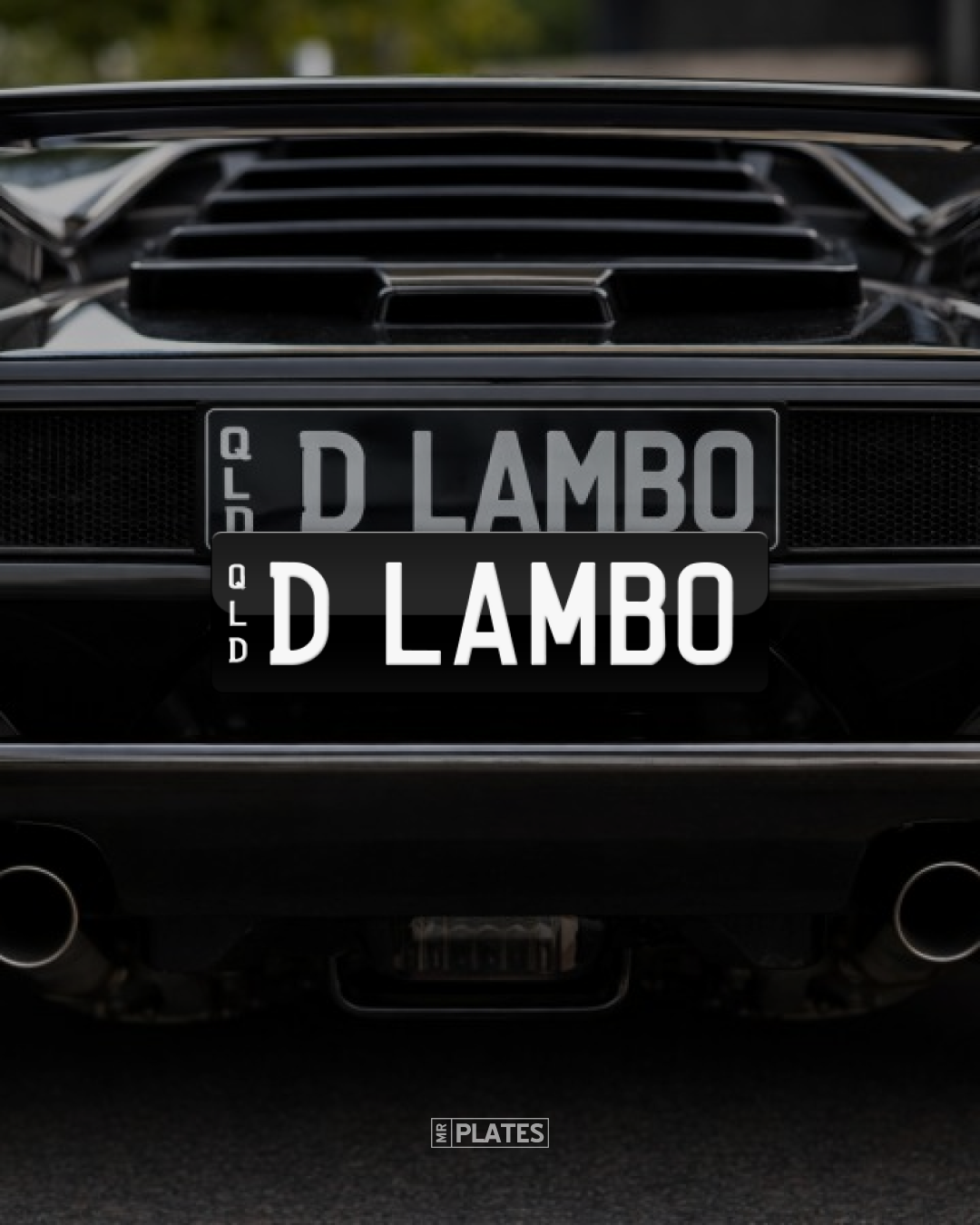 D LAMBO (Lamborghini Owners) Number Plates For Sale, QLD - MrPlates