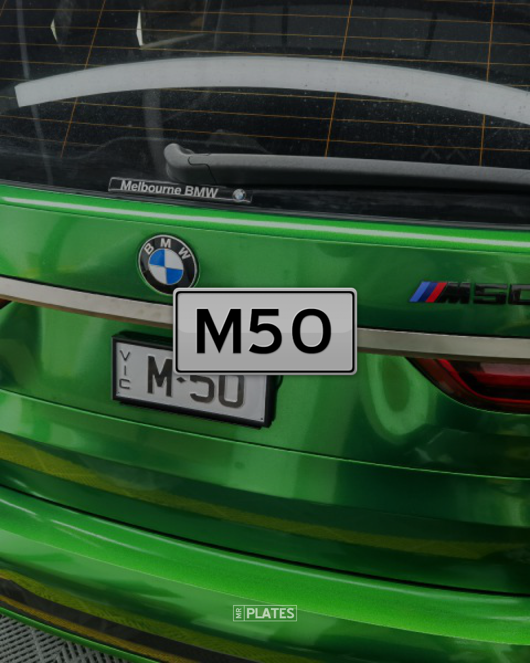 M50 (BMW M50i Or M50d) Number Plates For Sale, VIC - MrPlates