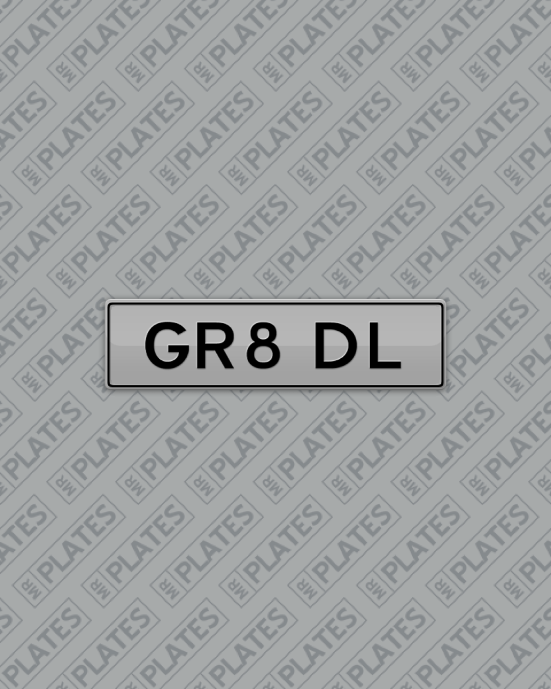 GR8 DL (Great Deal) Number Plates For Sale, QLD - MrPlates
