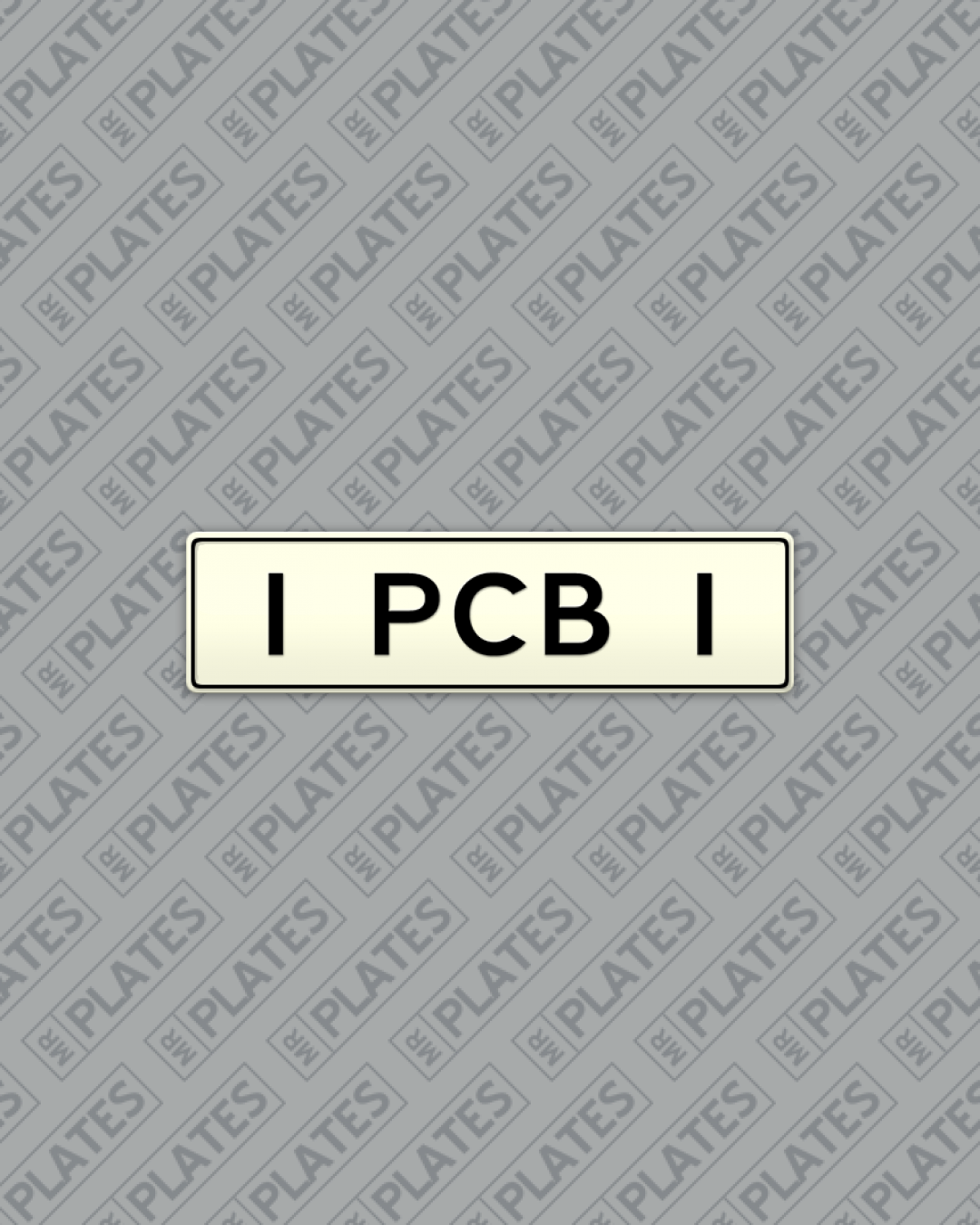 I PCB I Number Plates For Sale - MrPlates