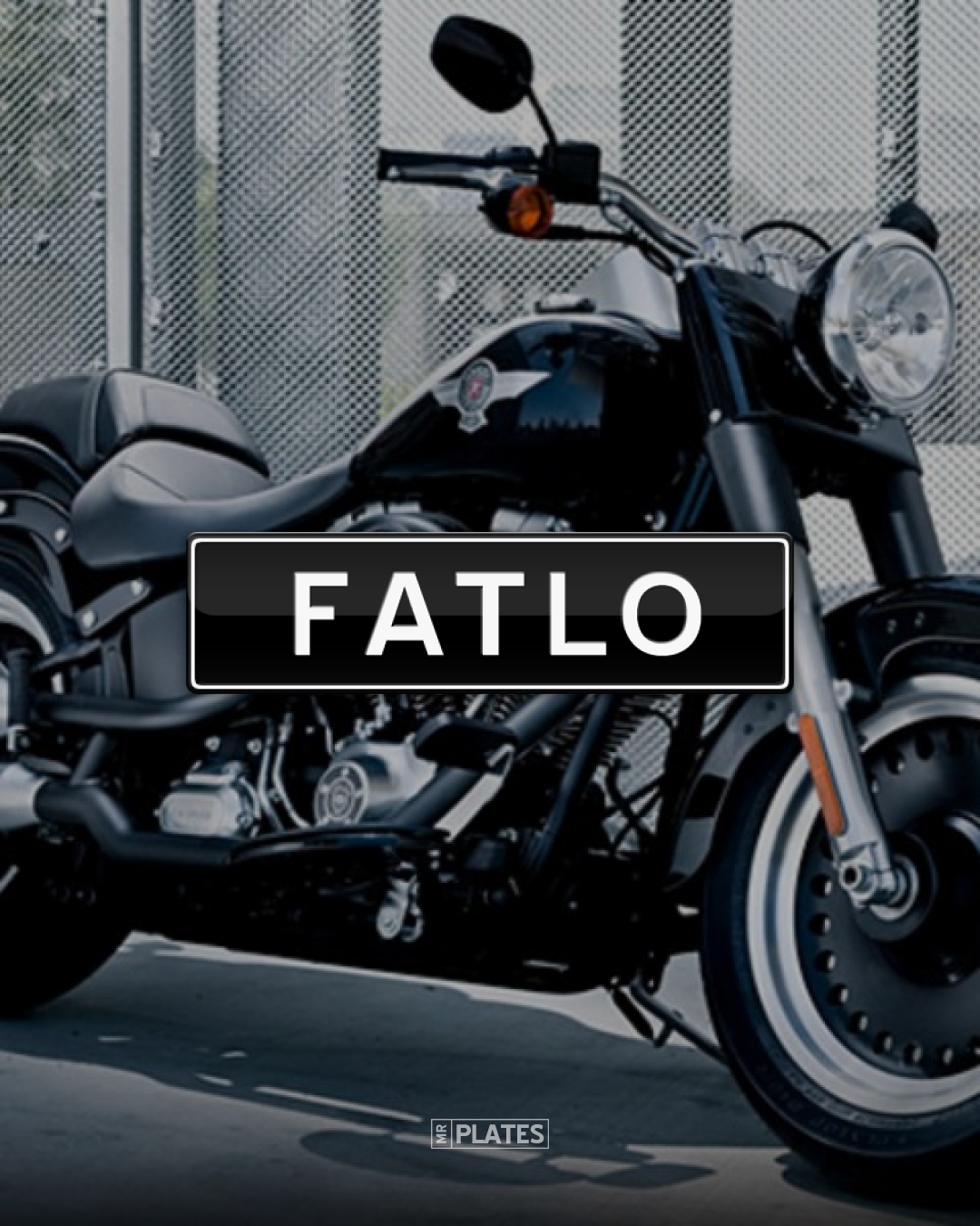 FATLO (Fatboy Lo) Number Plates For Sale, VIC - MrPlates