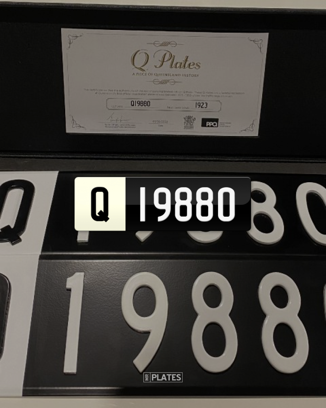 Q19880 (Q19880 Heritage Q Plate 1923) Number Plates For Sale, QLD ...