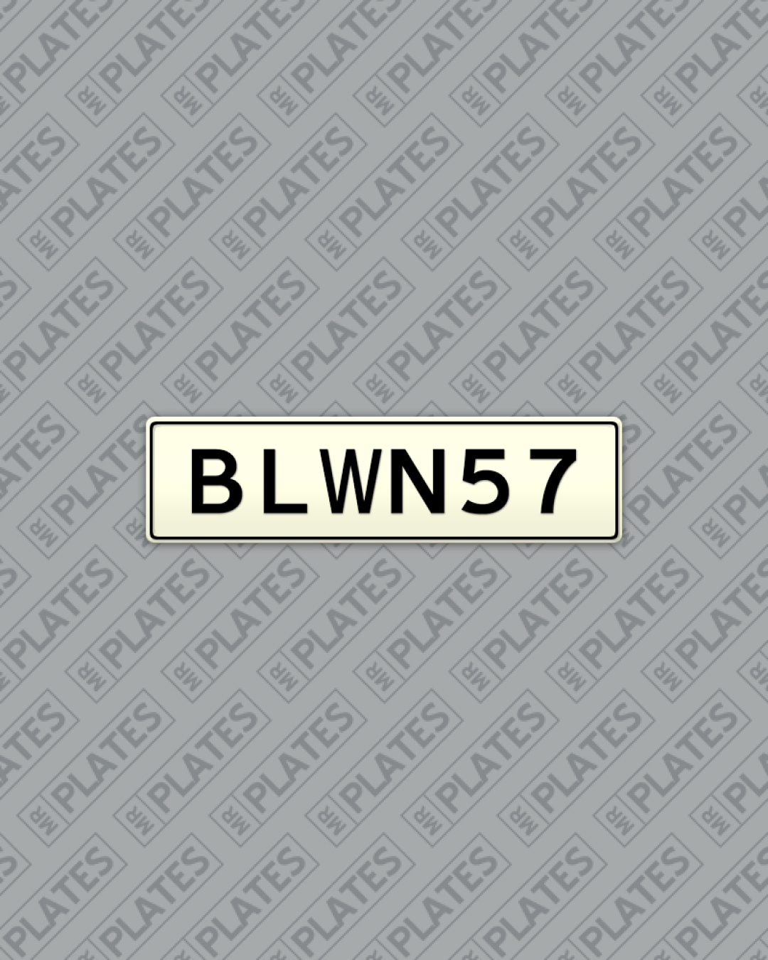 BLWN57 (Blown 57) Number Plates For Sale, NSW - MrPlates