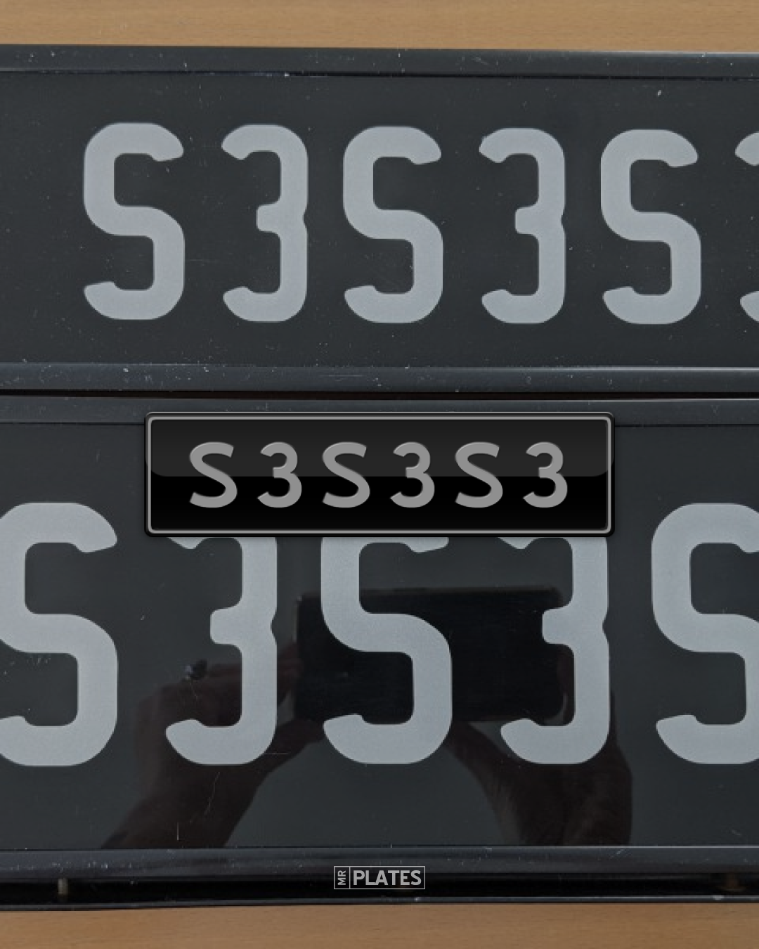 S3S3S3 (For An Audi S3) Number Plates For Sale, QLD - MrPlates