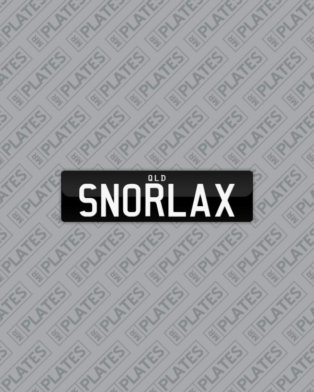 SNORLAX (Sleeping Pokémon) Number Plates For Sale, QLD - MrPlates