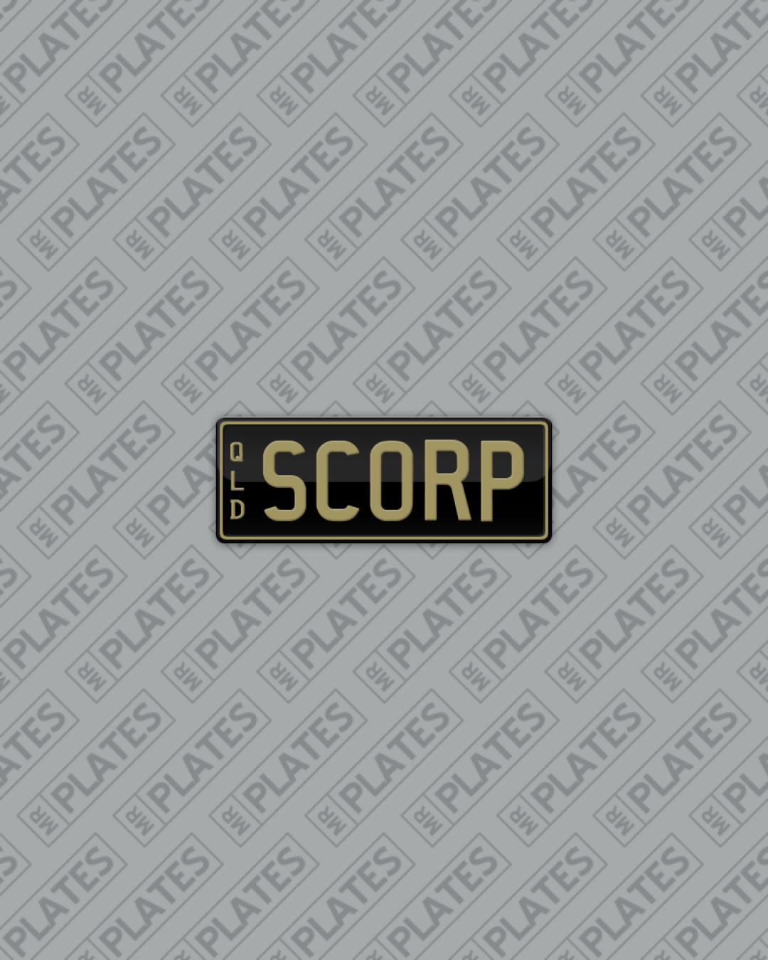 SCORP (Scorp - Suncorp, Scorpion, Scorpio) Number Plates For Sale, QLD ...