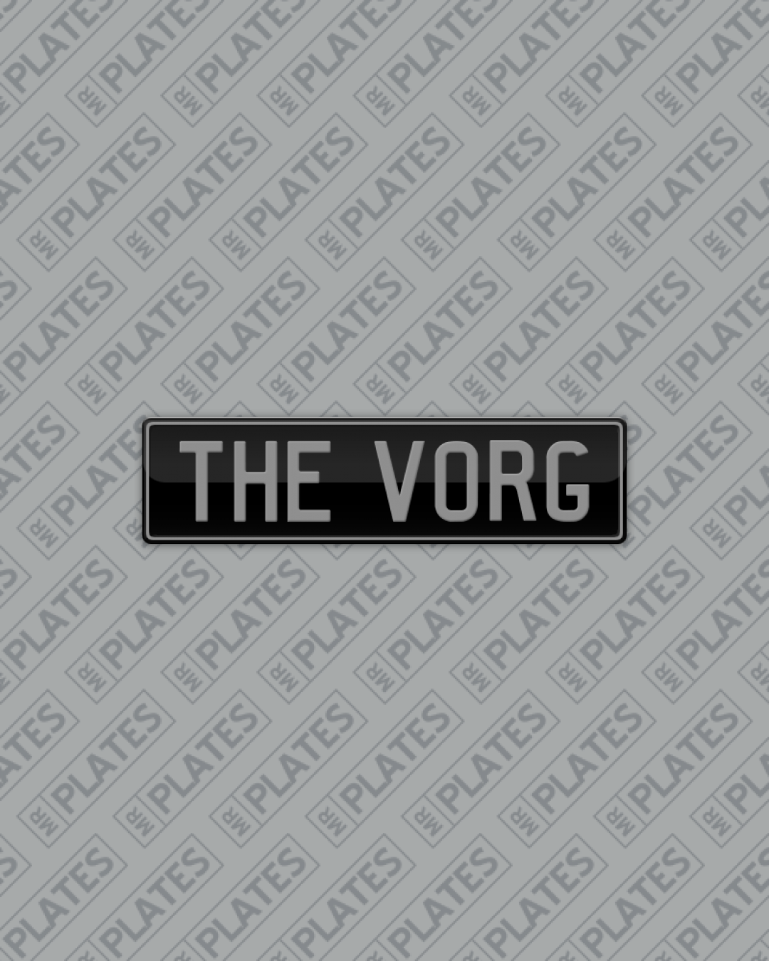 THE VORG (Purchased For A Subaru Le Vorg) Number Plates For Sale, QLD ...