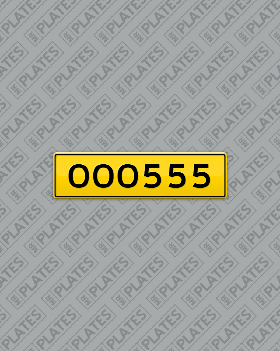 000555 Number Plates For Sale, NSW - MrPlates