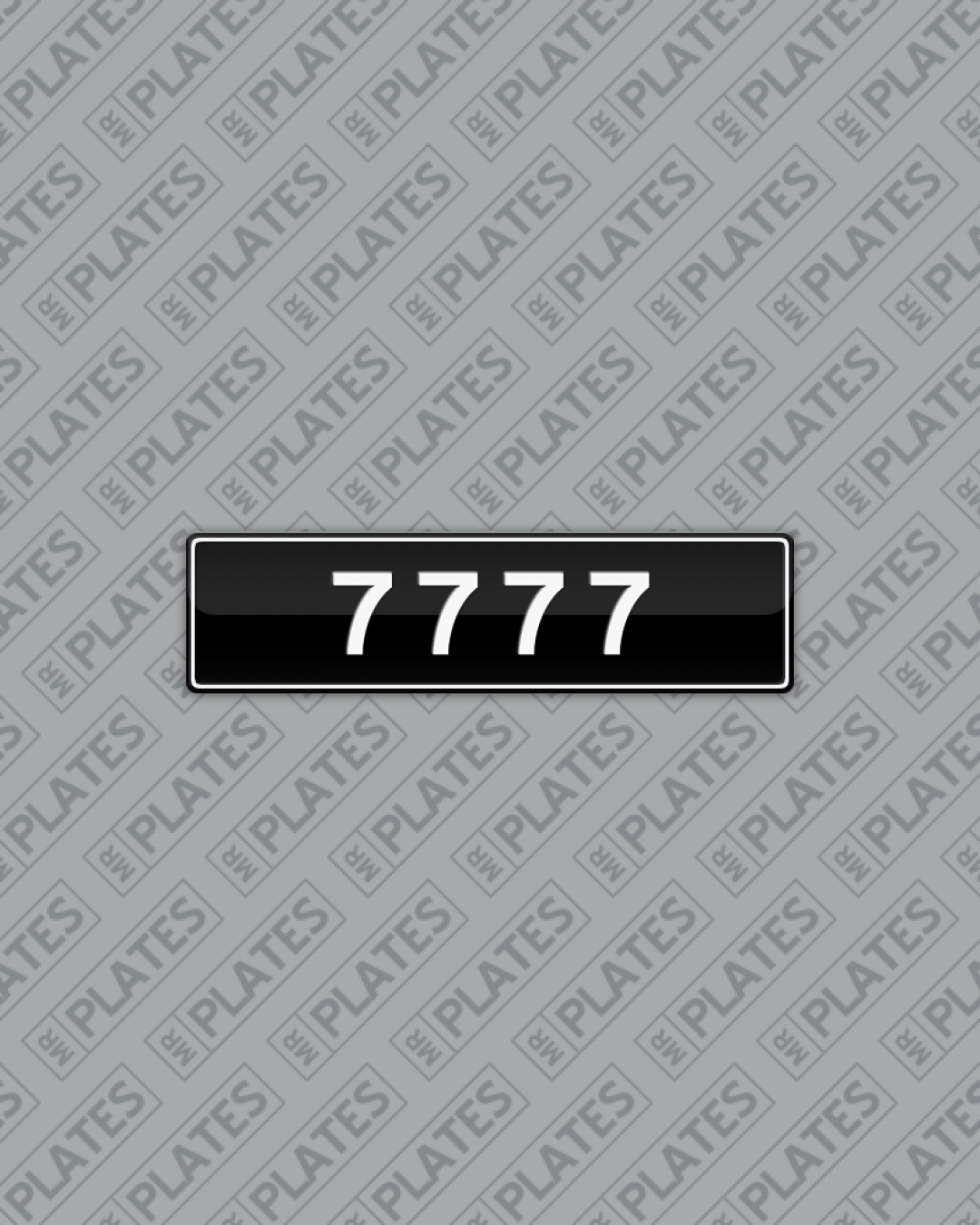 7777 Number Plates For Sale, SA - MrPlates