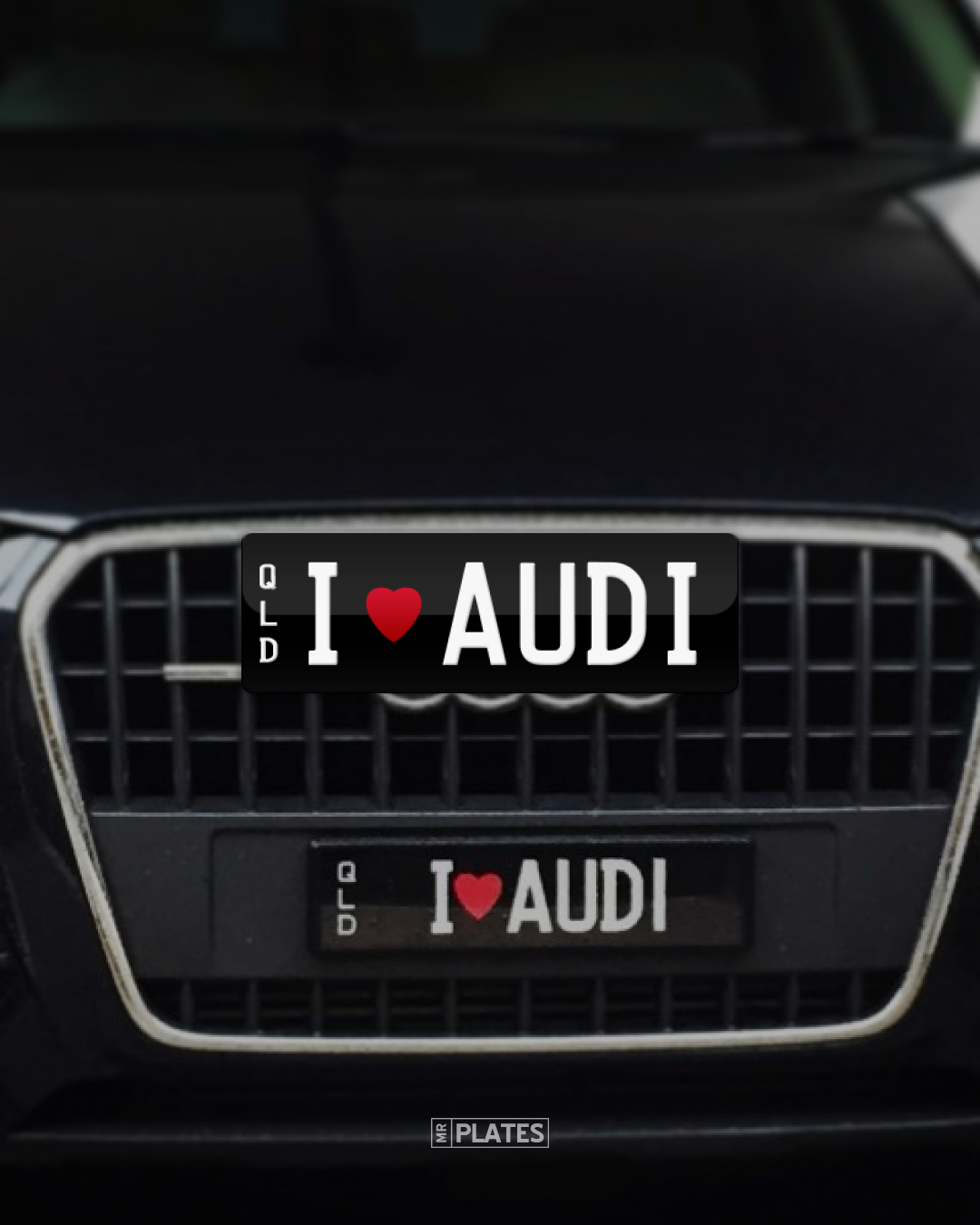 IAUDI (I Love Audi) Number Plates For Sale, QLD - MrPlates