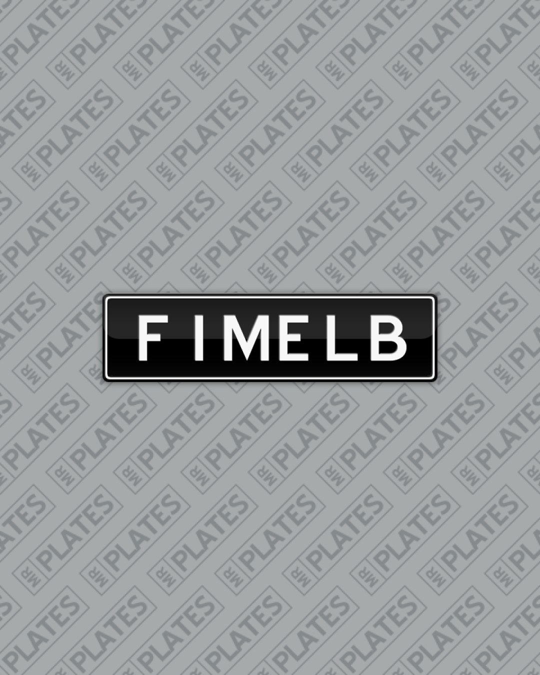 FIMELB (FORMULA 1 MELBOURNE) Number Plates For Sale, VIC - MrPlates