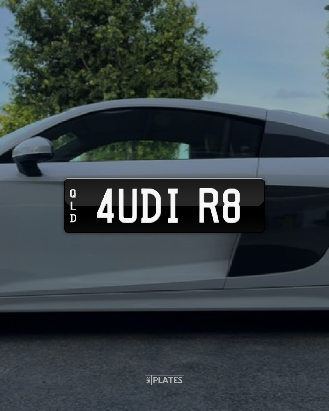 4UDI R8 (Audi R8) Number Plates For Sale, QLD - MrPlates
