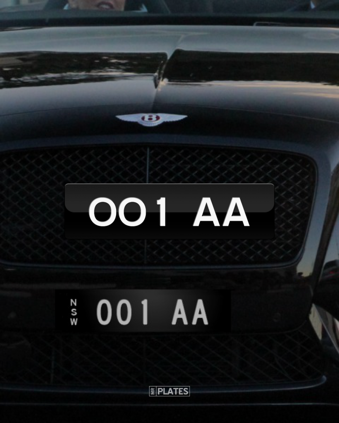 OO1 AA Number Plates For Sale, NSW - MrPlates