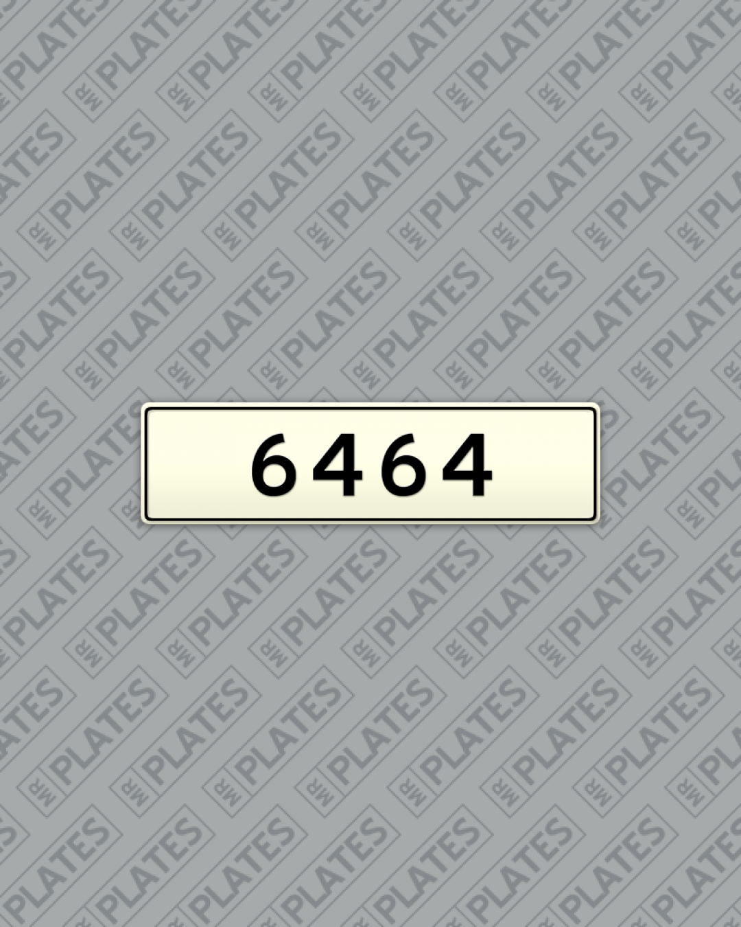 6464 Number Plates For Sale, WA - MrPlates